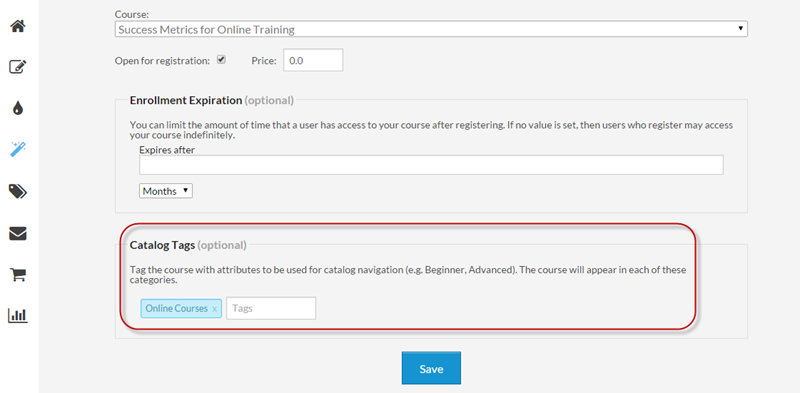 New Feature: Course Catalogs